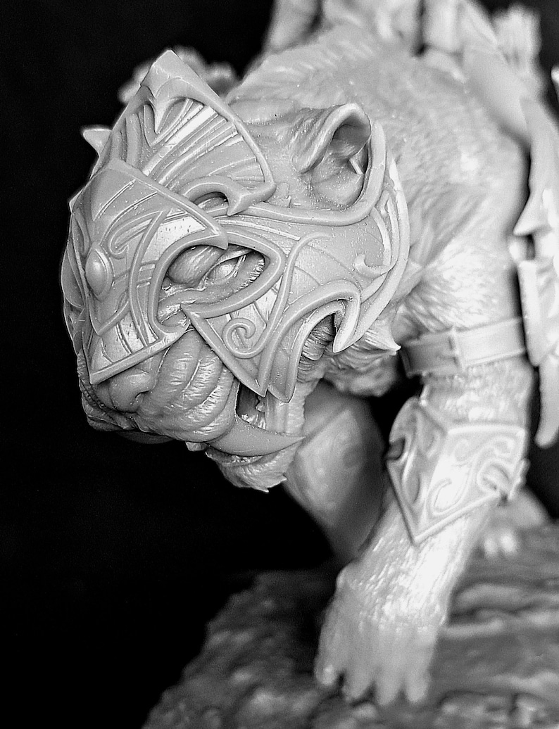 Tyrande Warcraft Figure. 3D Printed Resin 12k Model. Gift for Gamer ...