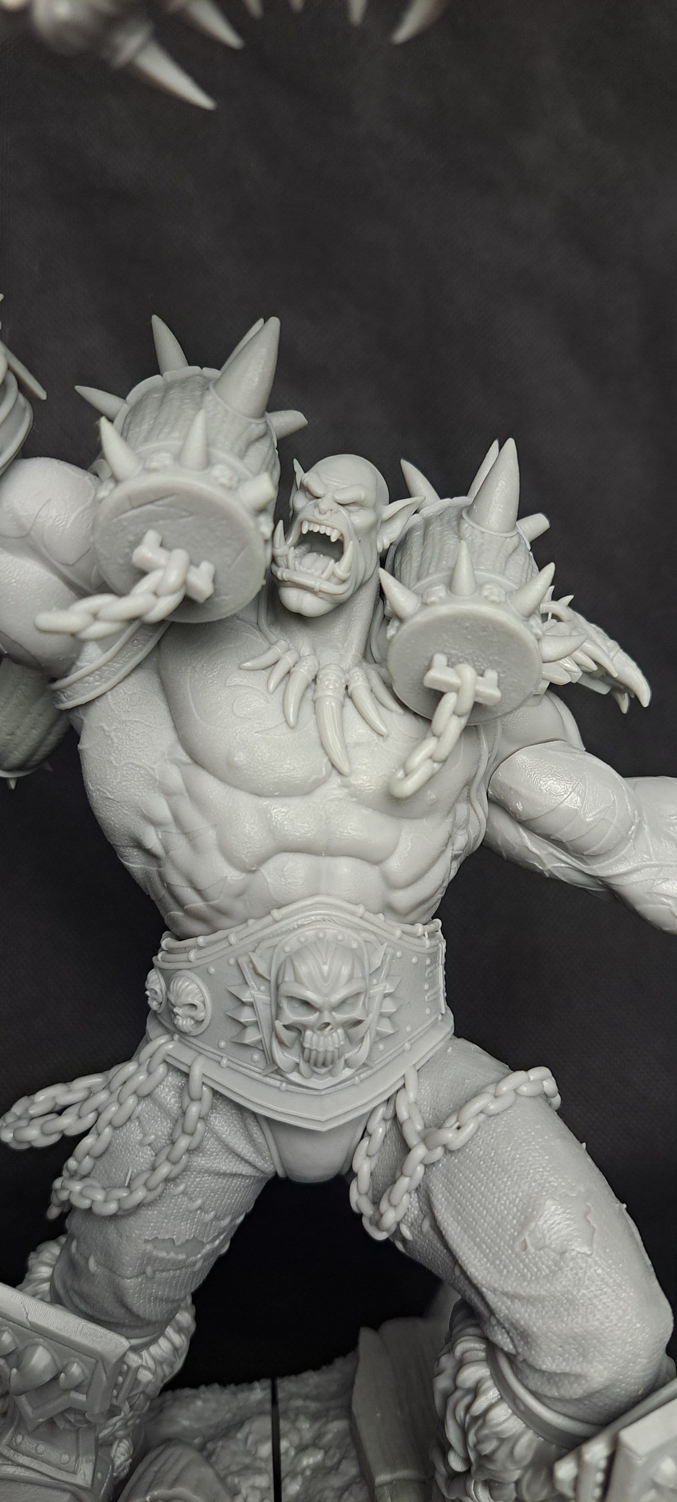 Garrosh Hellscream Warcraft Figure. 3D Printed Rwsin 12k Model. Gift ...