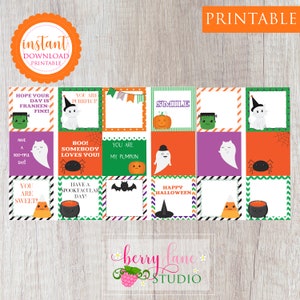 Lunch Box Notes - Halloween, Lunch Box Notes for Kids, Lunch Notes Boy ...