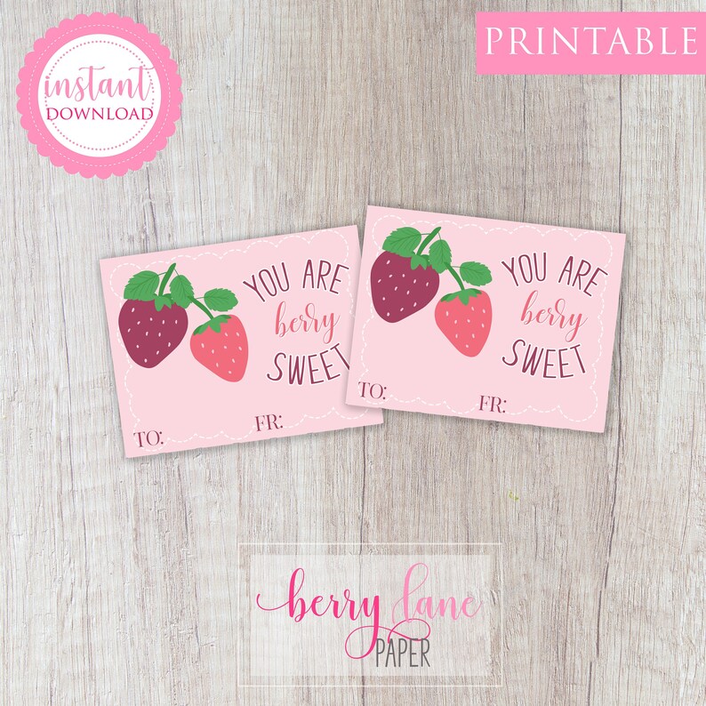 Printable Valentine's Day Card Classroom Valentine Kids Valentine ...