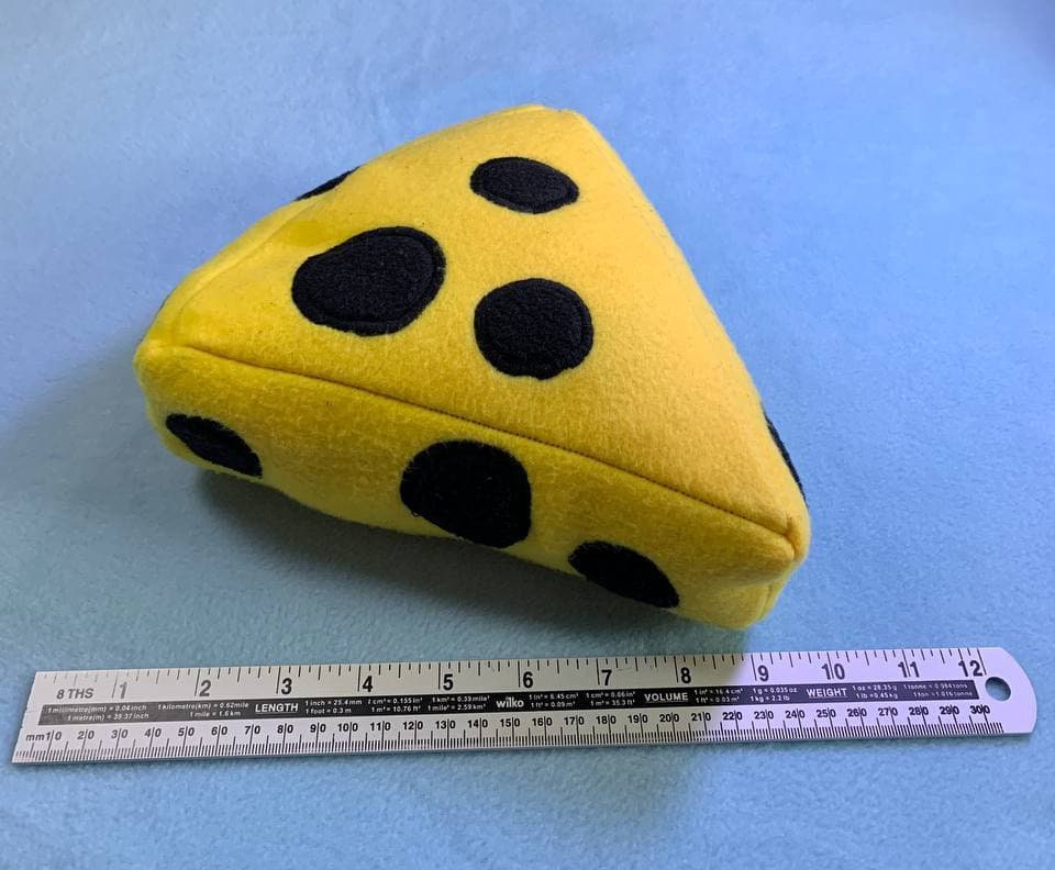 Cheese Wedge Plushy Prop - Etsy