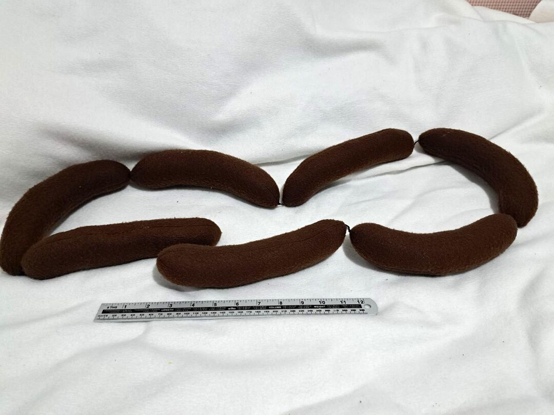 Plushy Sausage Link Chain Prop - for Cosplay & Fursuiting - Etsy