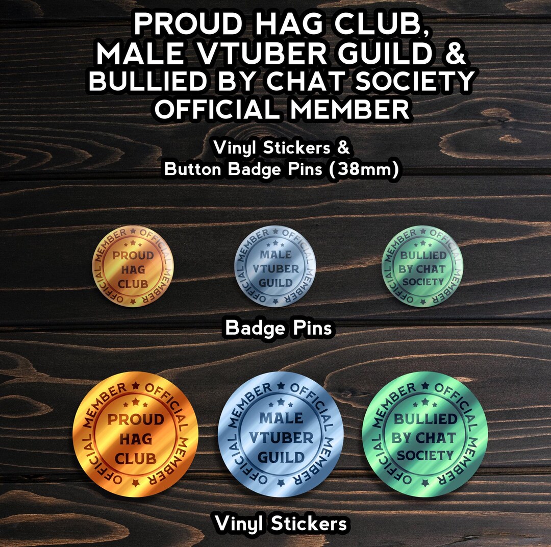 Proud Hag Club, Male Vtuber Guild & Bullied by Chat Society - Vtuber ...