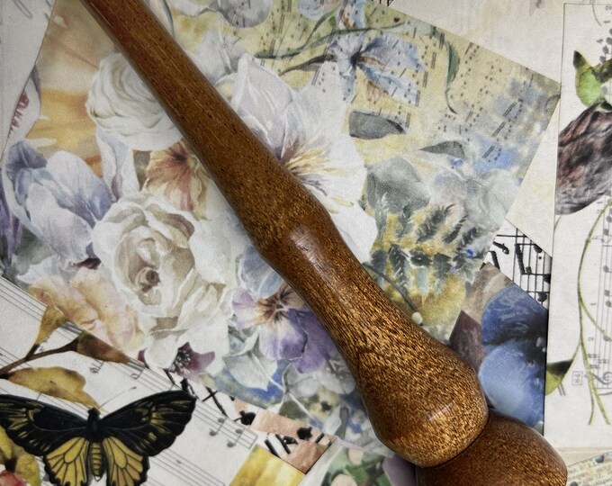 Hand Made Ink Blender/dauber Solid Sapele/mahogany Wood - Etsy