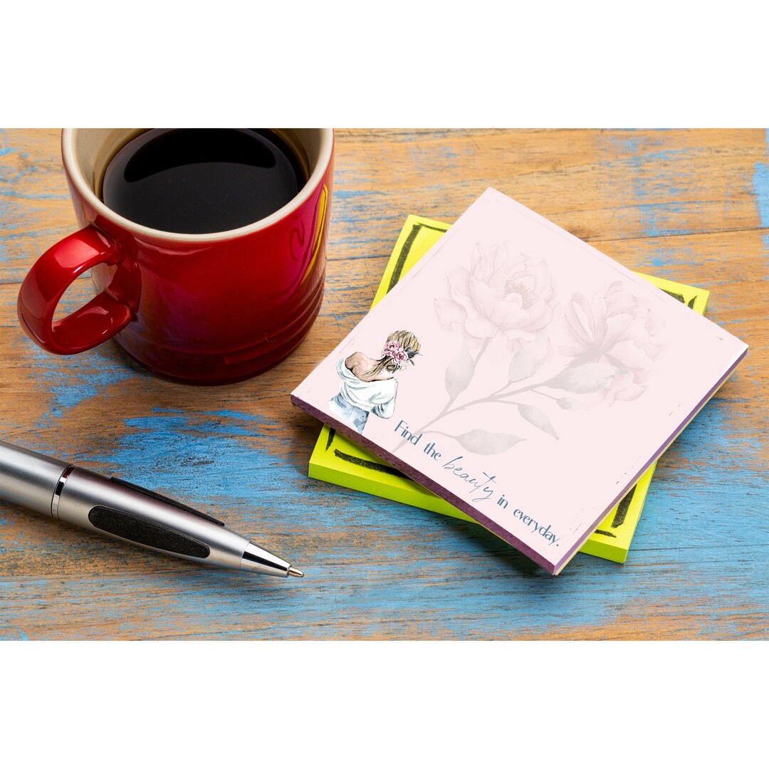 Find the Beauty Sticky Note Pad - Etsy