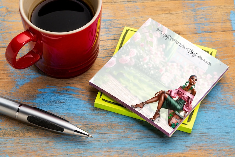 Gentle Strength Sticky Note Pad - Etsy