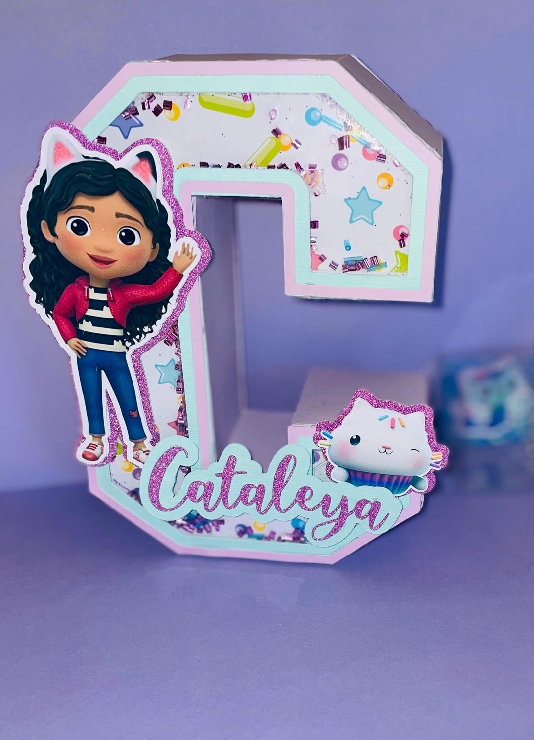 3D Letter Personalized - Etsy
