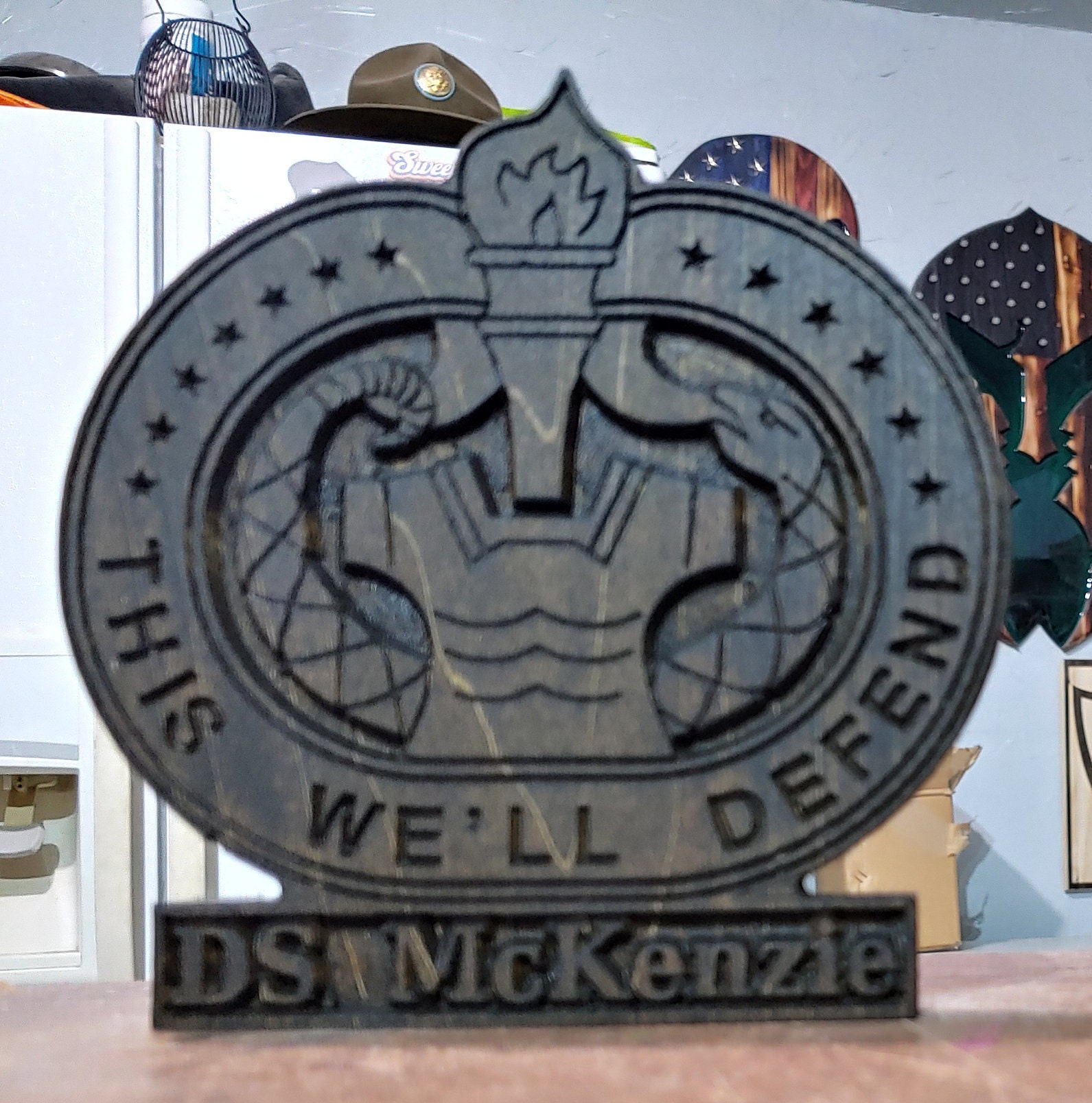 Personalized Drill Sergeant Badge - Etsy