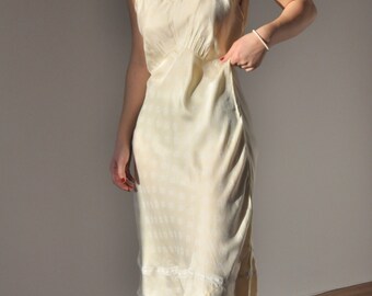 Pale Yellow Slip | Etsy