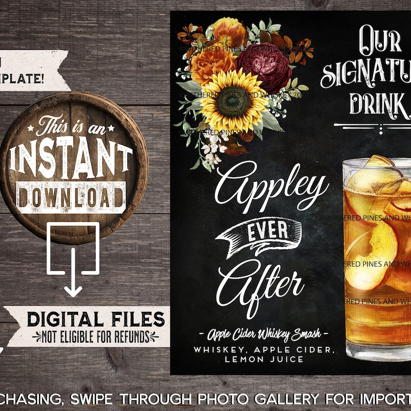 Appley Ever After Sign - Etsy