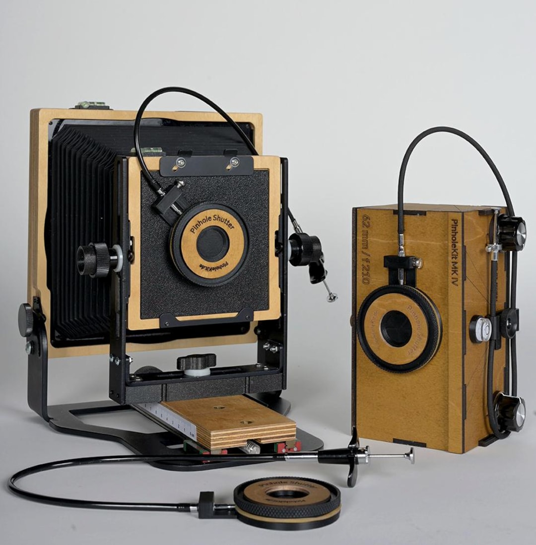 Pinhole Shutter, Lochkamera DIY, Camera Obscura DIY, Verschluss ...