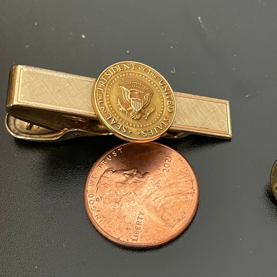 1960s Lyndon Johnson Vice and President Tie Bars and … - Gem