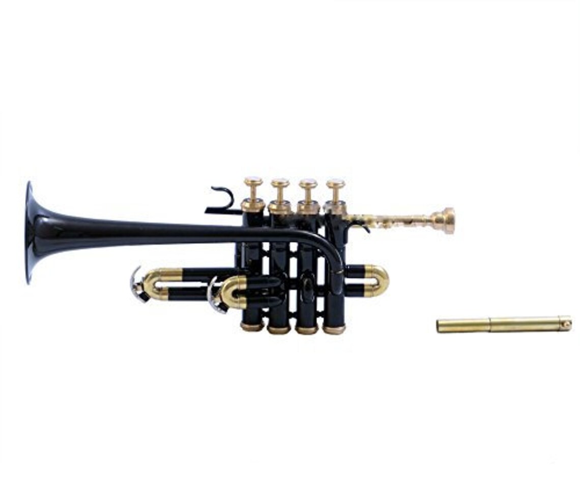 PICCOLO TRUMPET BLACK Colour Brass - Etsy