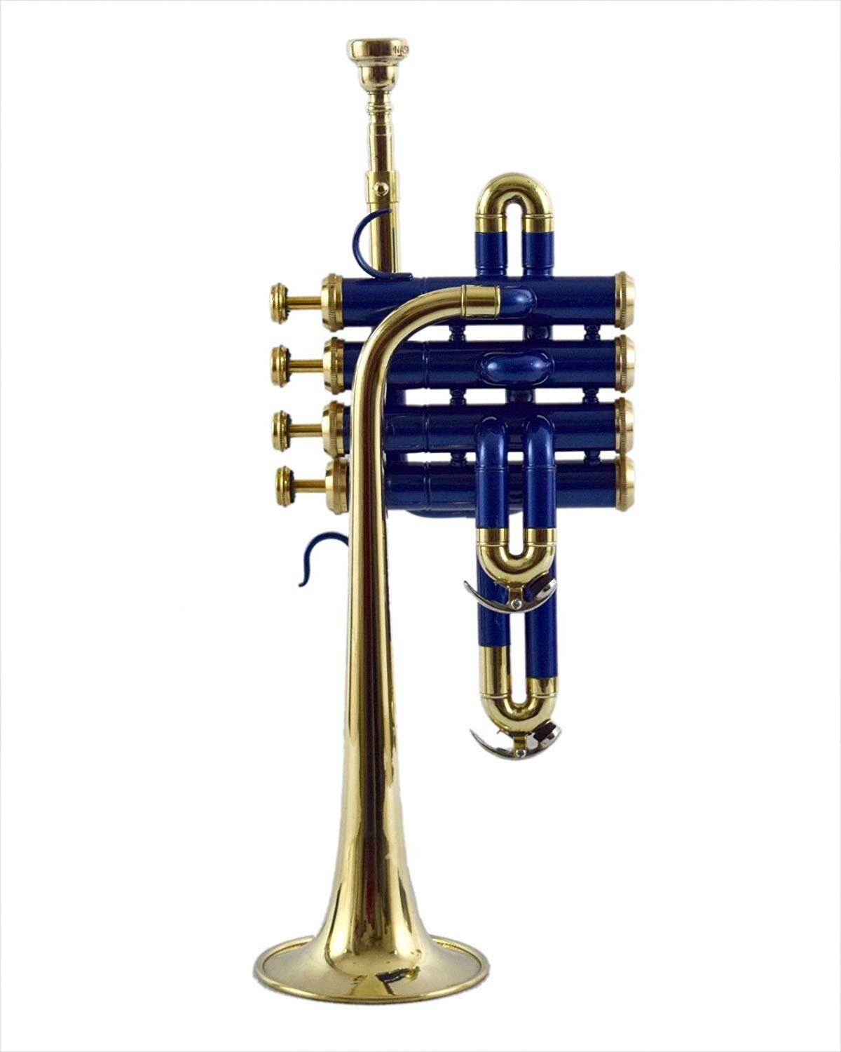 Blue And Gold Trumpet