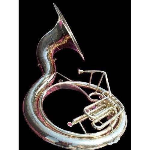 Queen Brass Sousaphone 24 Valve Big Sousaphone Fast W/case Silver - Etsy