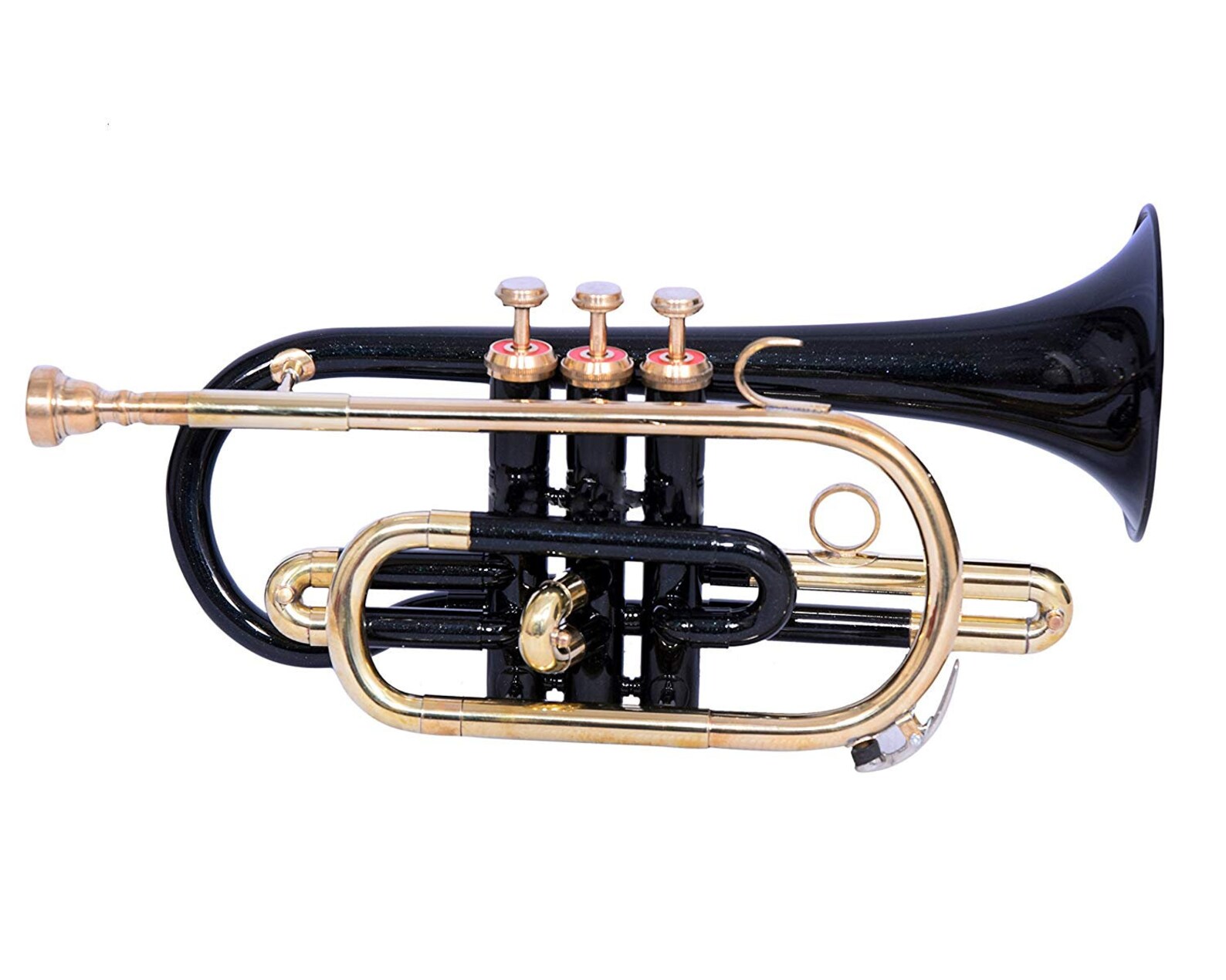 Black Colored Cornet Bb Pitch for Sale With Free Hard Case and ...