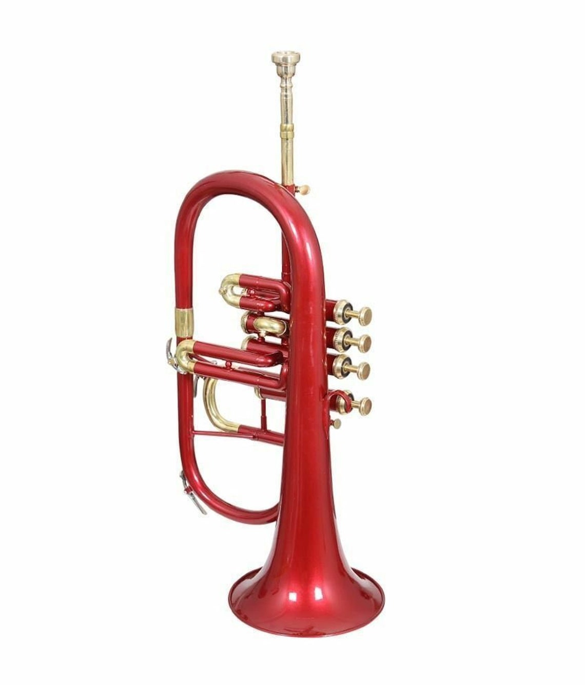 Flugel Horn Bb Flat RED Finishing With Free Hard - Etsy