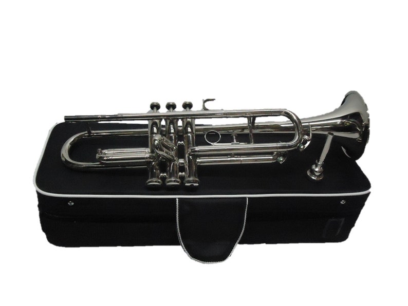 Trumpet Bb Nickel - Etsy