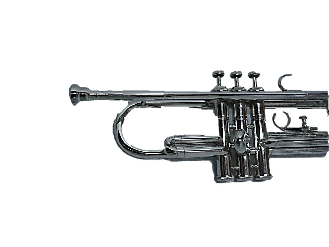 Trumpet Bb Nickel - Etsy