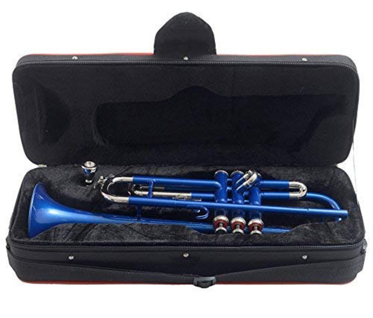 Trumpet Bb Blue With free Hard Case and Mp | Etsy
