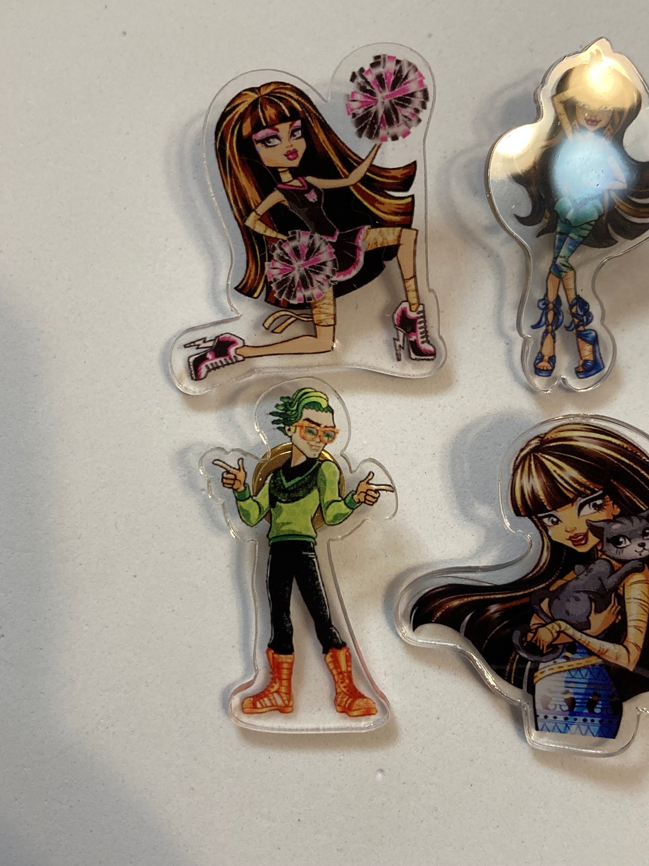 Monster High Pins Cleo and Deuce - Etsy