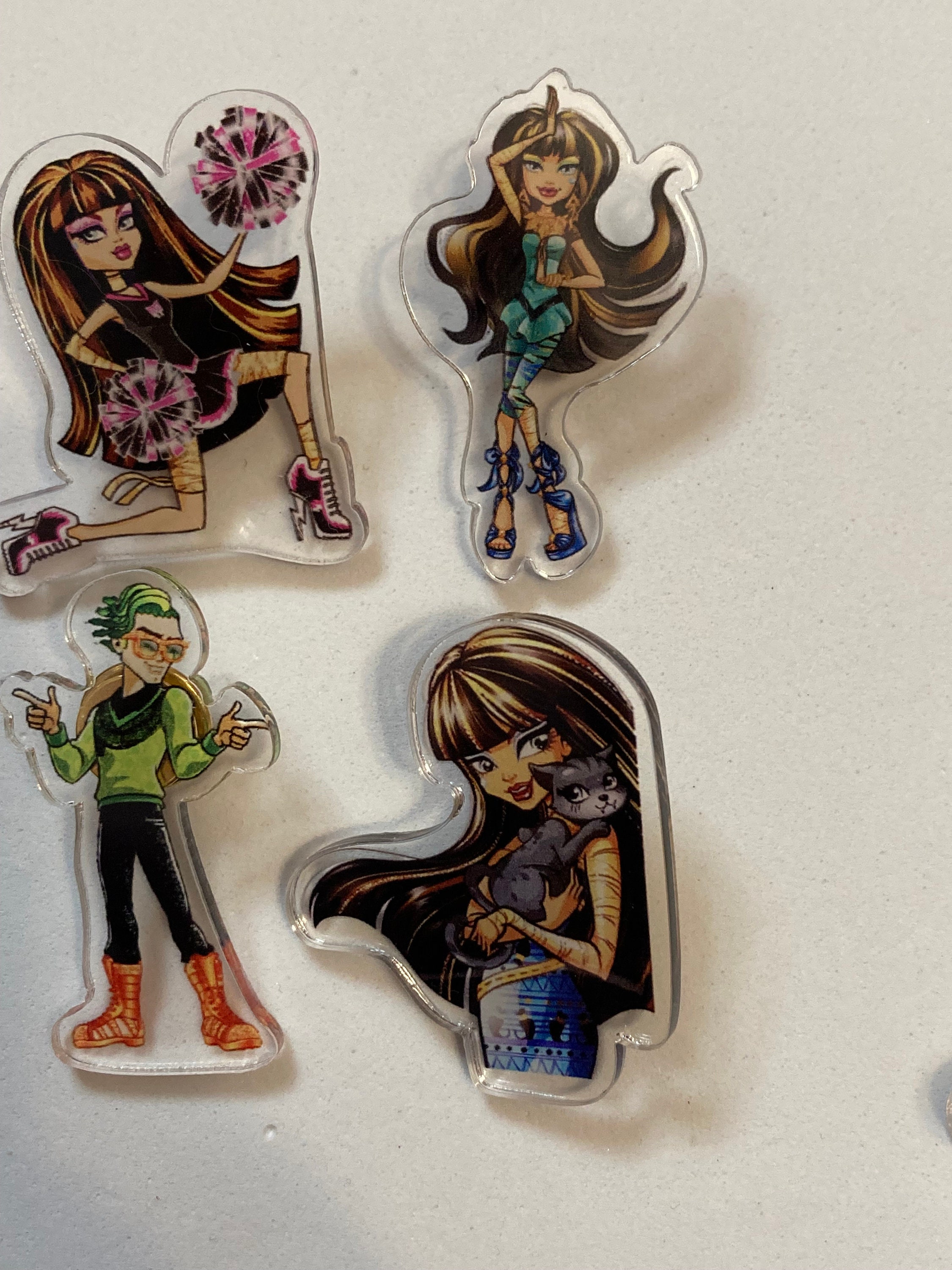 Monster High Pins Cleo and Deuce - Etsy