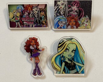 1 MONSTER HIGH Set 3 Lot of 15 Buttons Pin Back Button Badge - Etsy