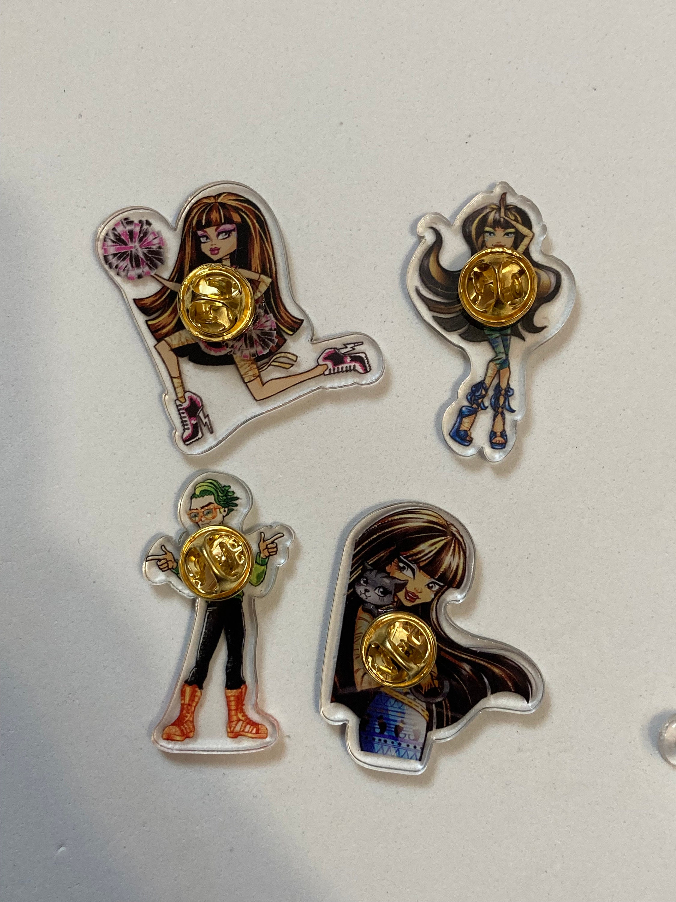 Monster High Pins - Cleo and Deuce - Etsy
