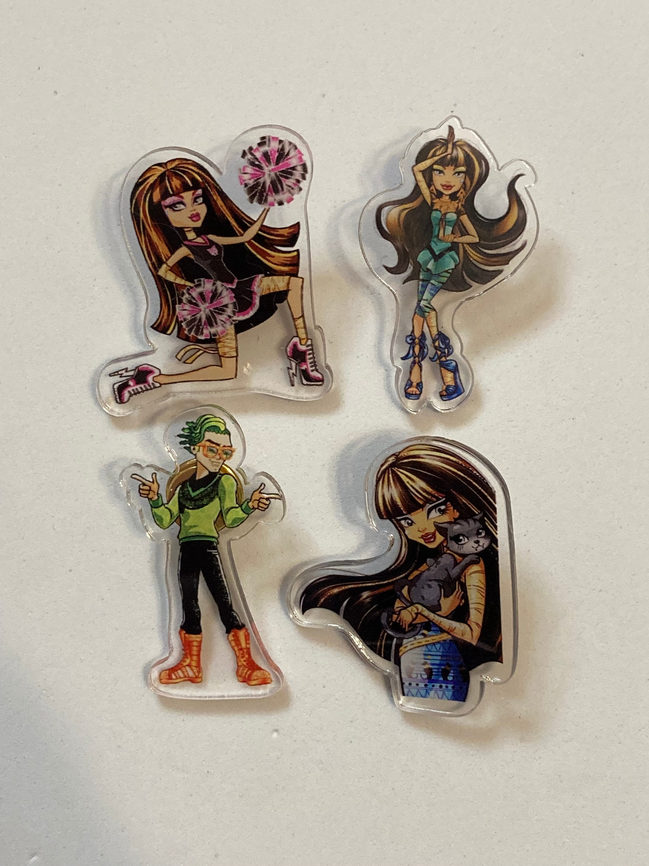 Monster High Pins Cleo and Deuce - Etsy