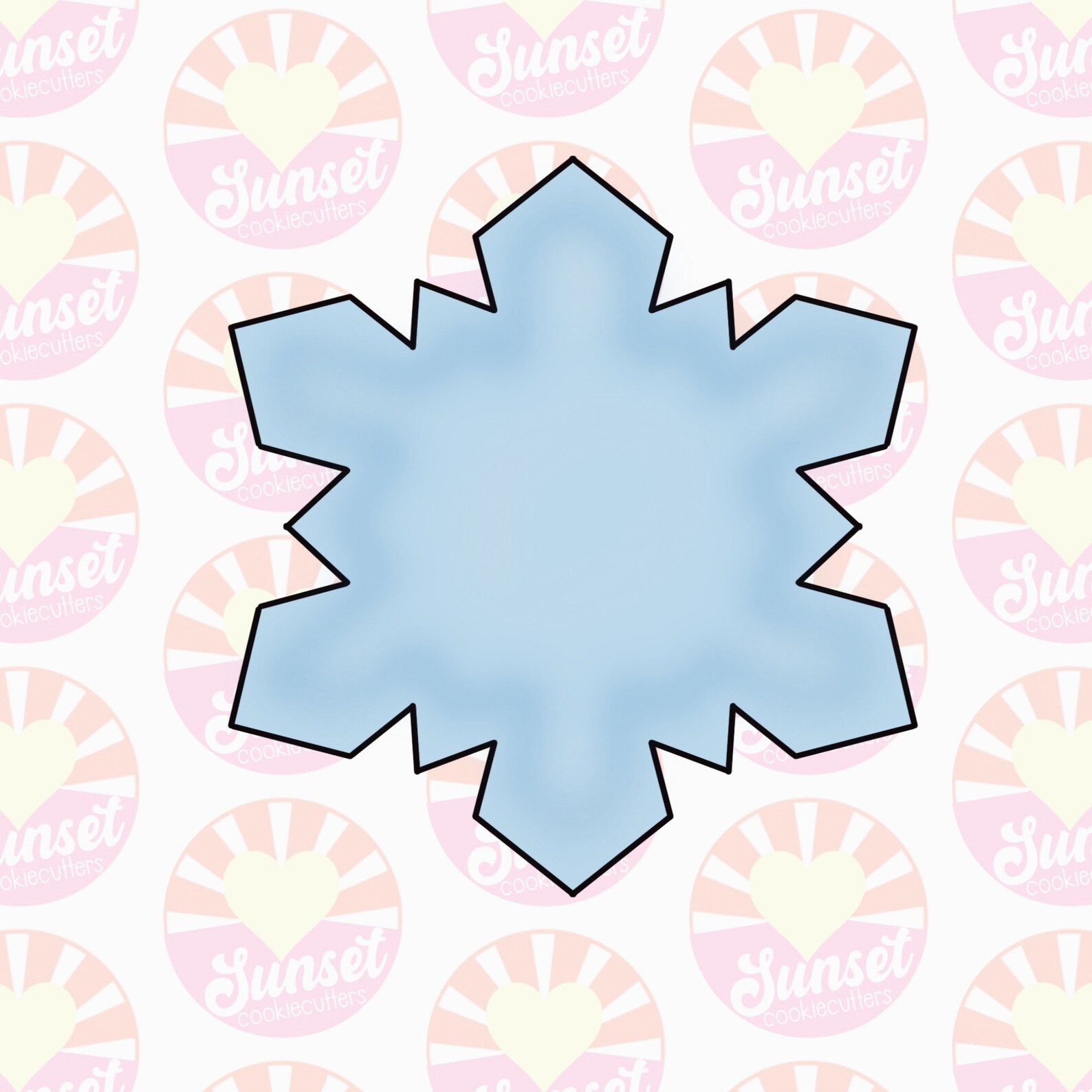 Snowflake Cookie Cutter - Etsy