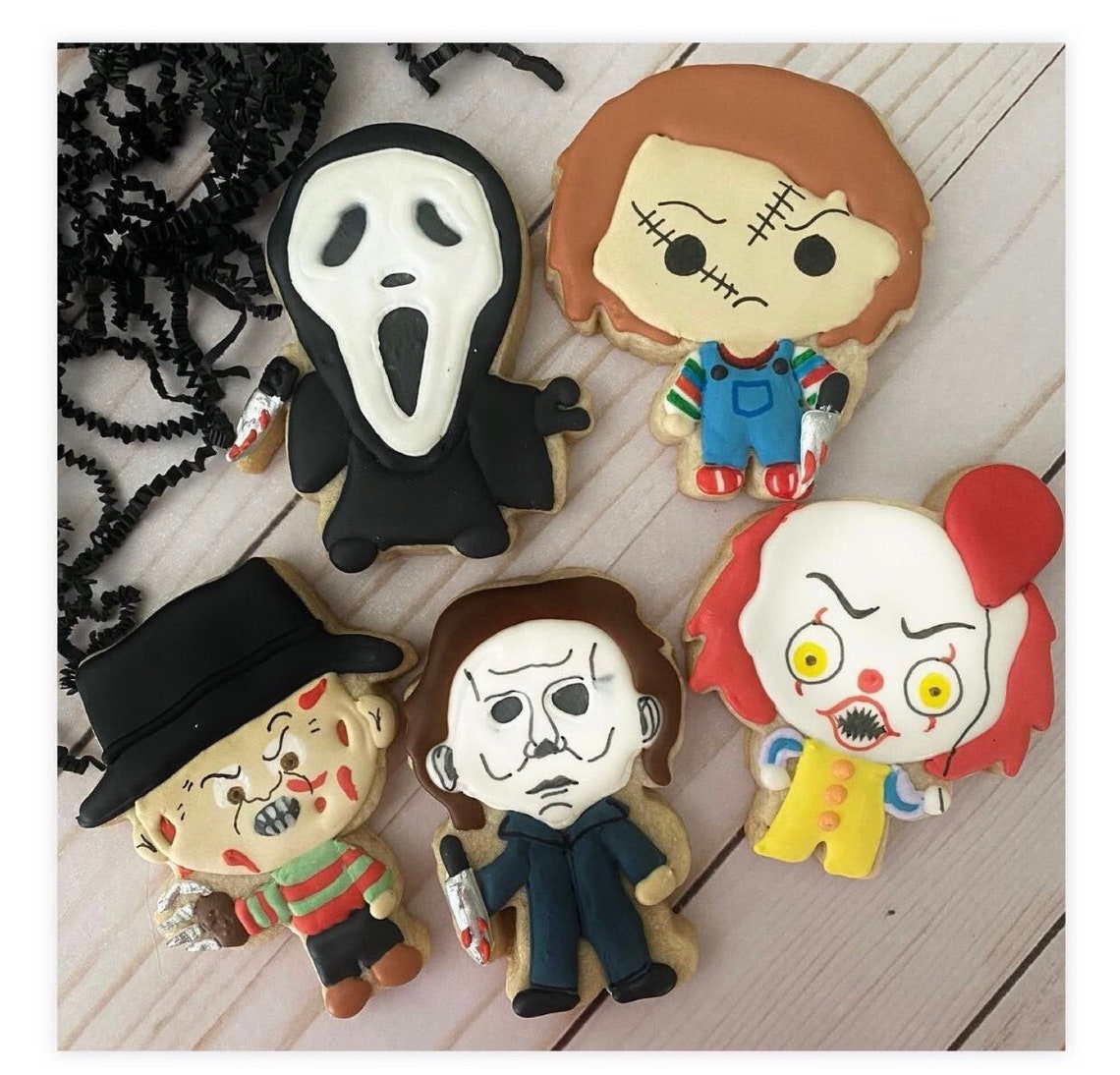 Horror Character Bundle 5 Piece Set - Etsy