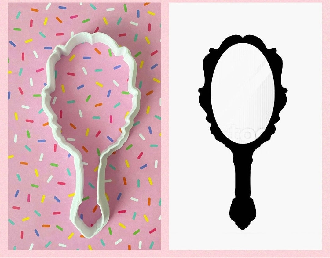 Vintage Mirror Cookie Cutter - Etsy