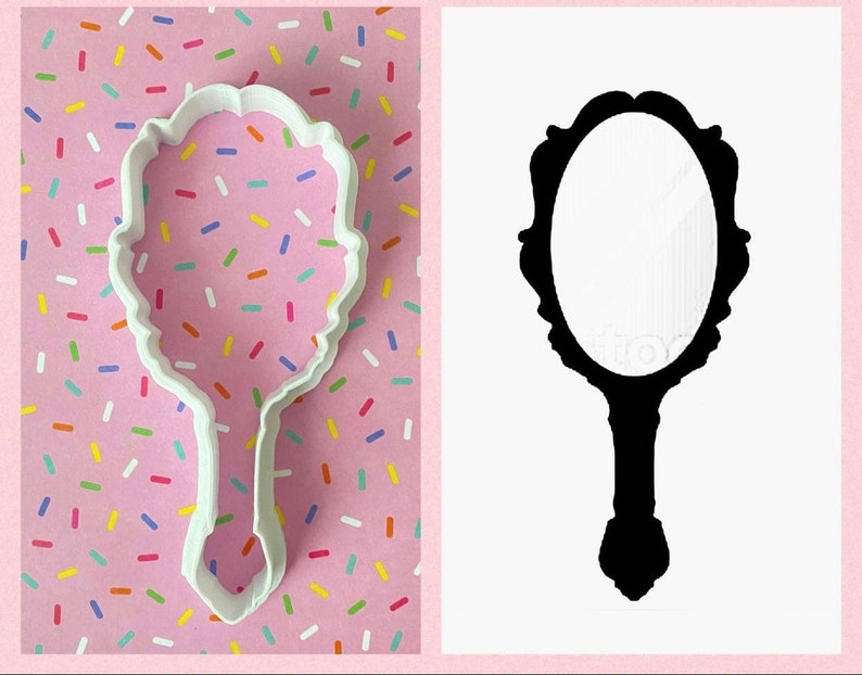 Vintage Mirror Cookie Cutter - Etsy