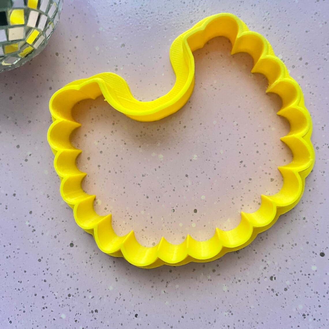 Ruffled Bib Cookie Cutter: Baby Shower Favor - Etsy