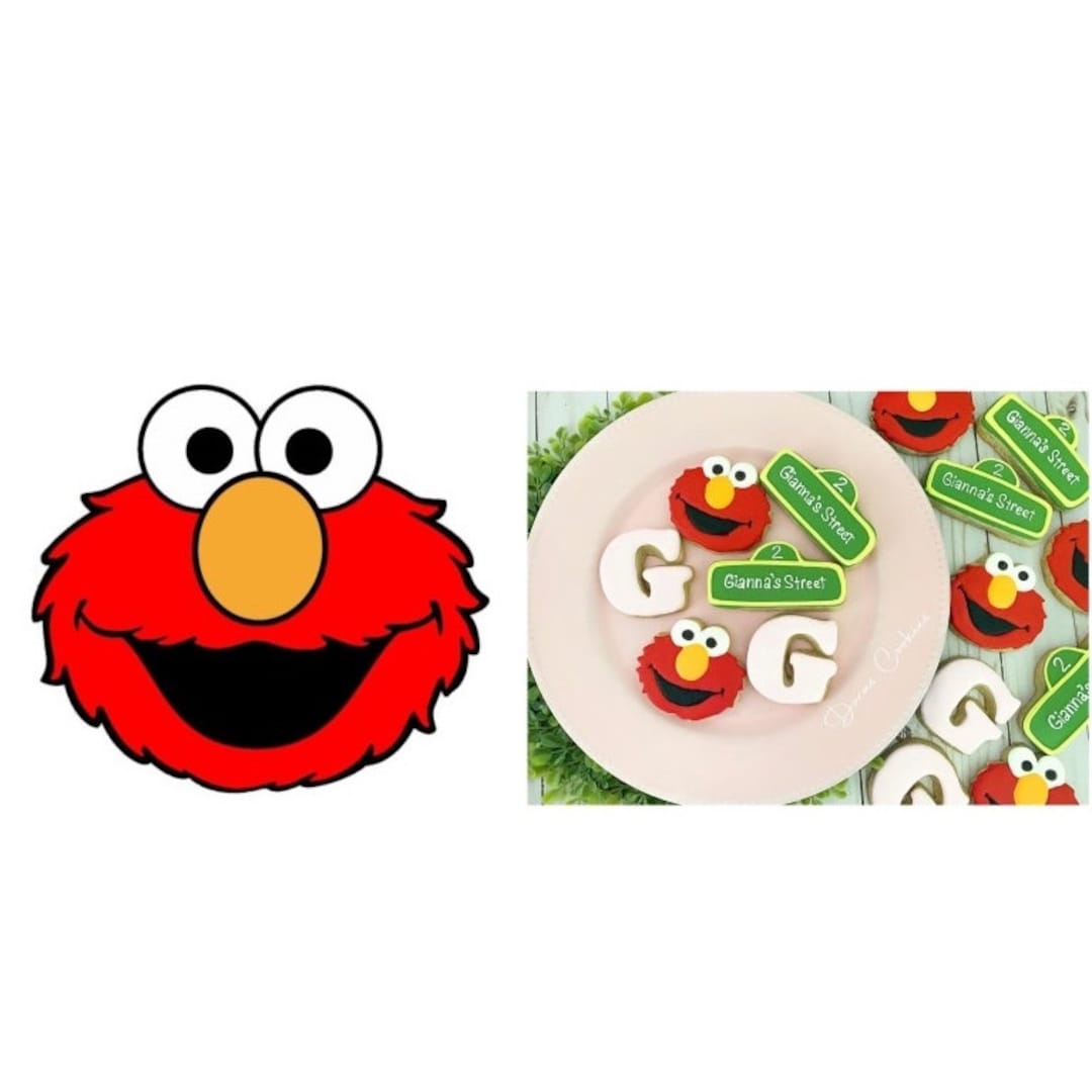 Red Fluffy Monster Cookiecutter - Etsy