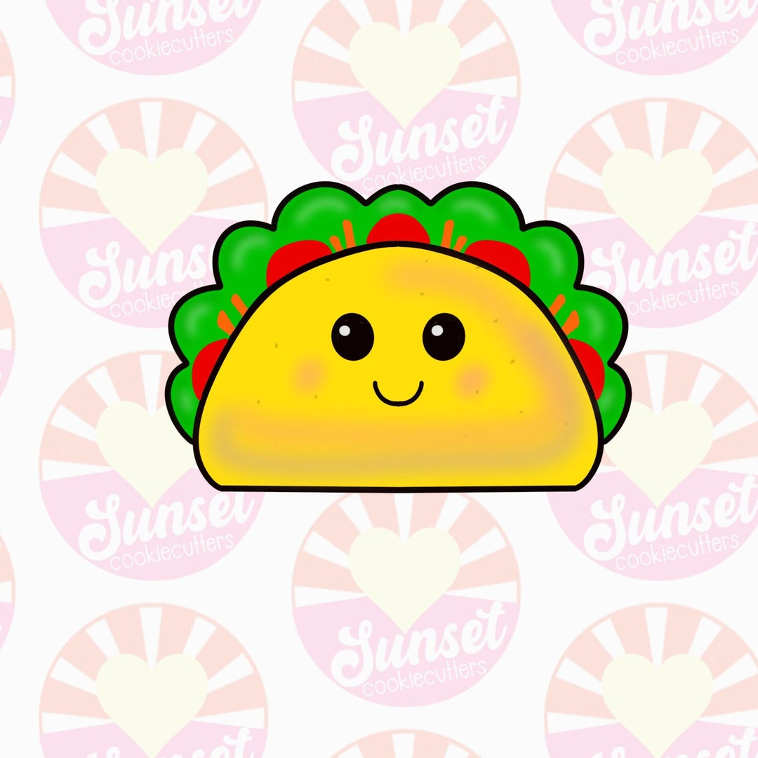 Taco Cookie Cutter - Etsy