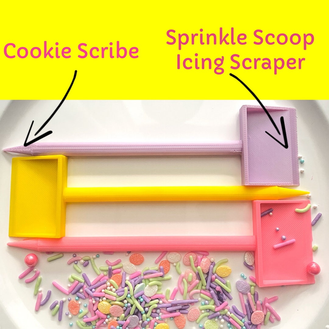 Sprinkle Scoop/icing Scraper/scribe - Etsy