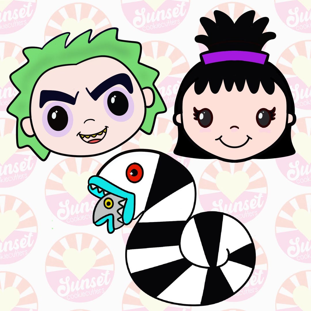 Beetle Character,girl,sandworm Cookie Cutters SET - Etsy