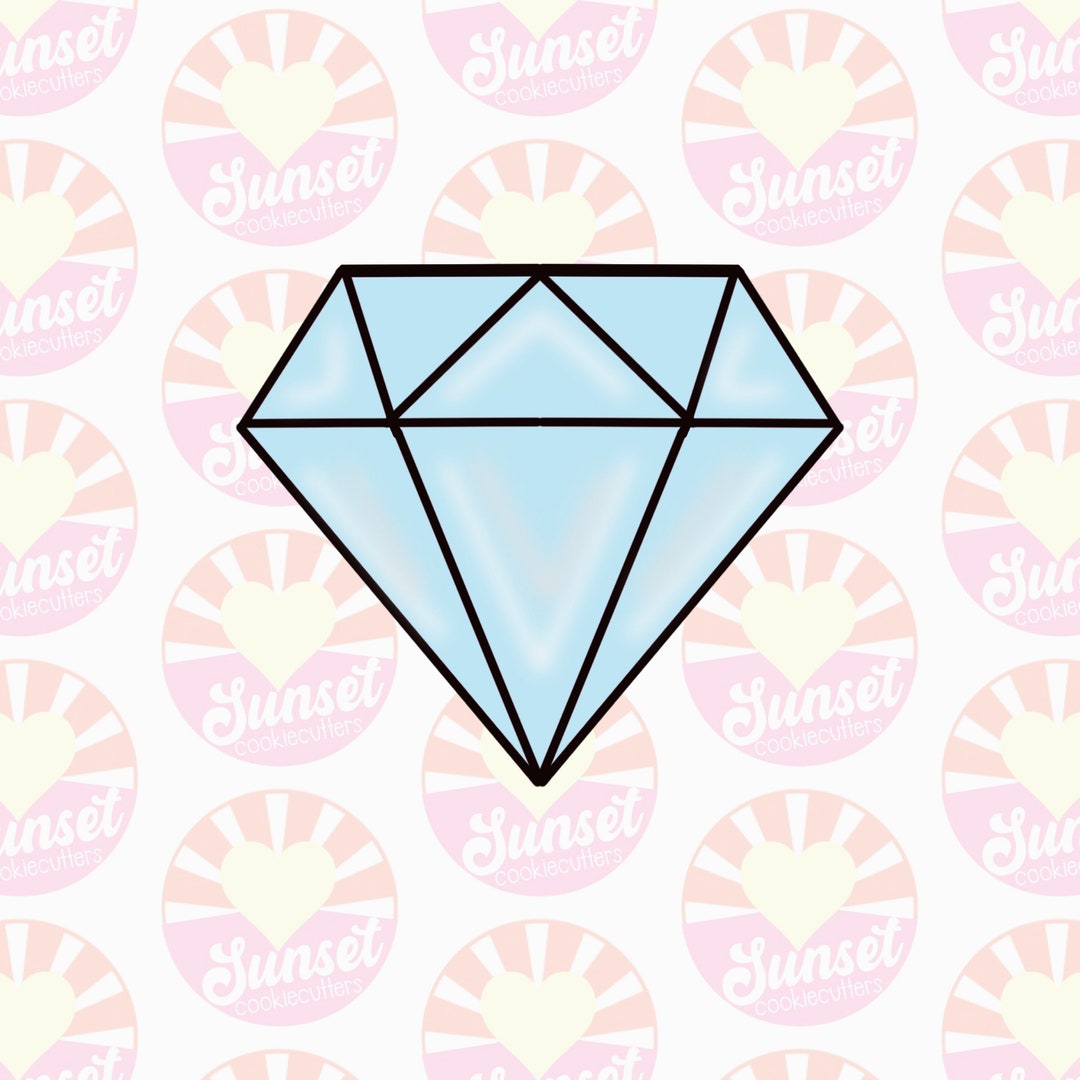 Diamond Cookie Cutter - Etsy