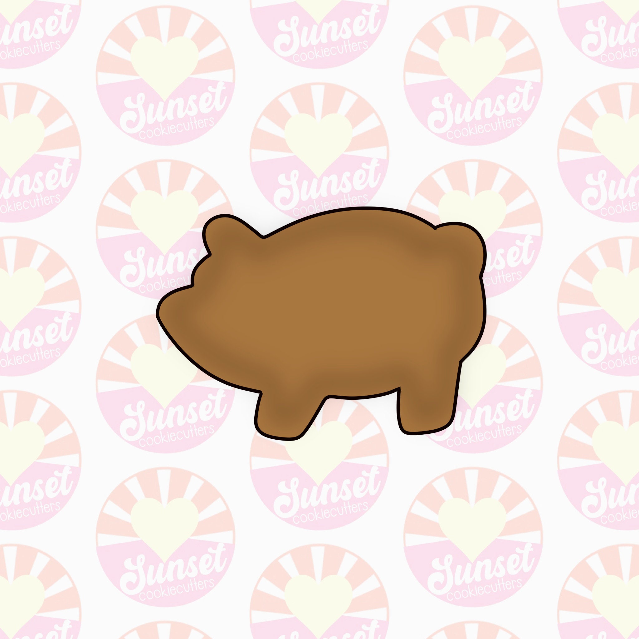 Marranito Cookie Cutter Pan Dulce Pig - Etsy