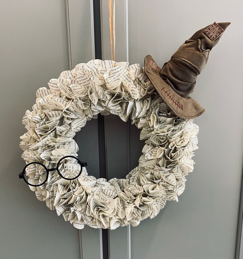 Book Wreaths - Etsy
