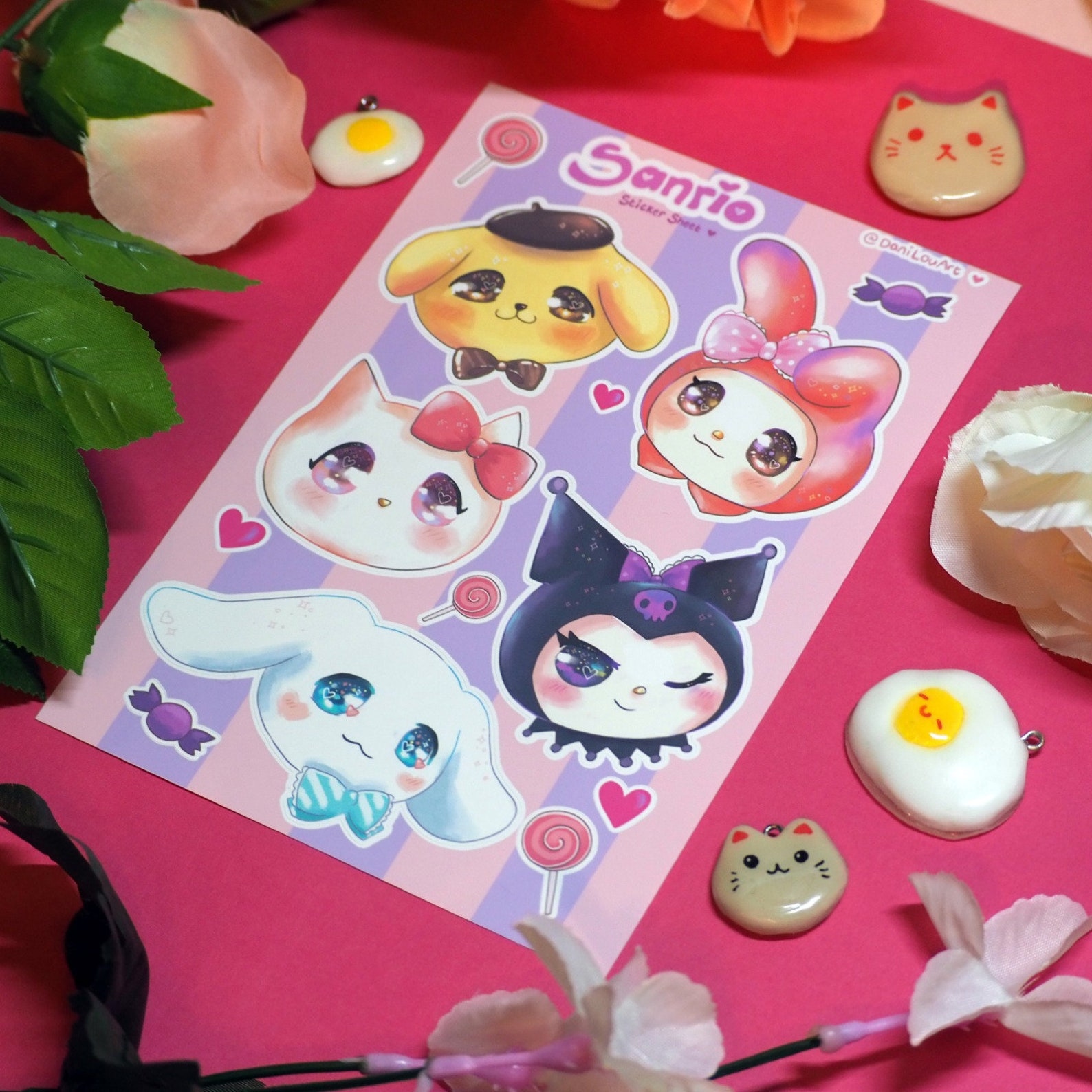 Sanrio Sticker Sheet / Planner Stickers | Etsy