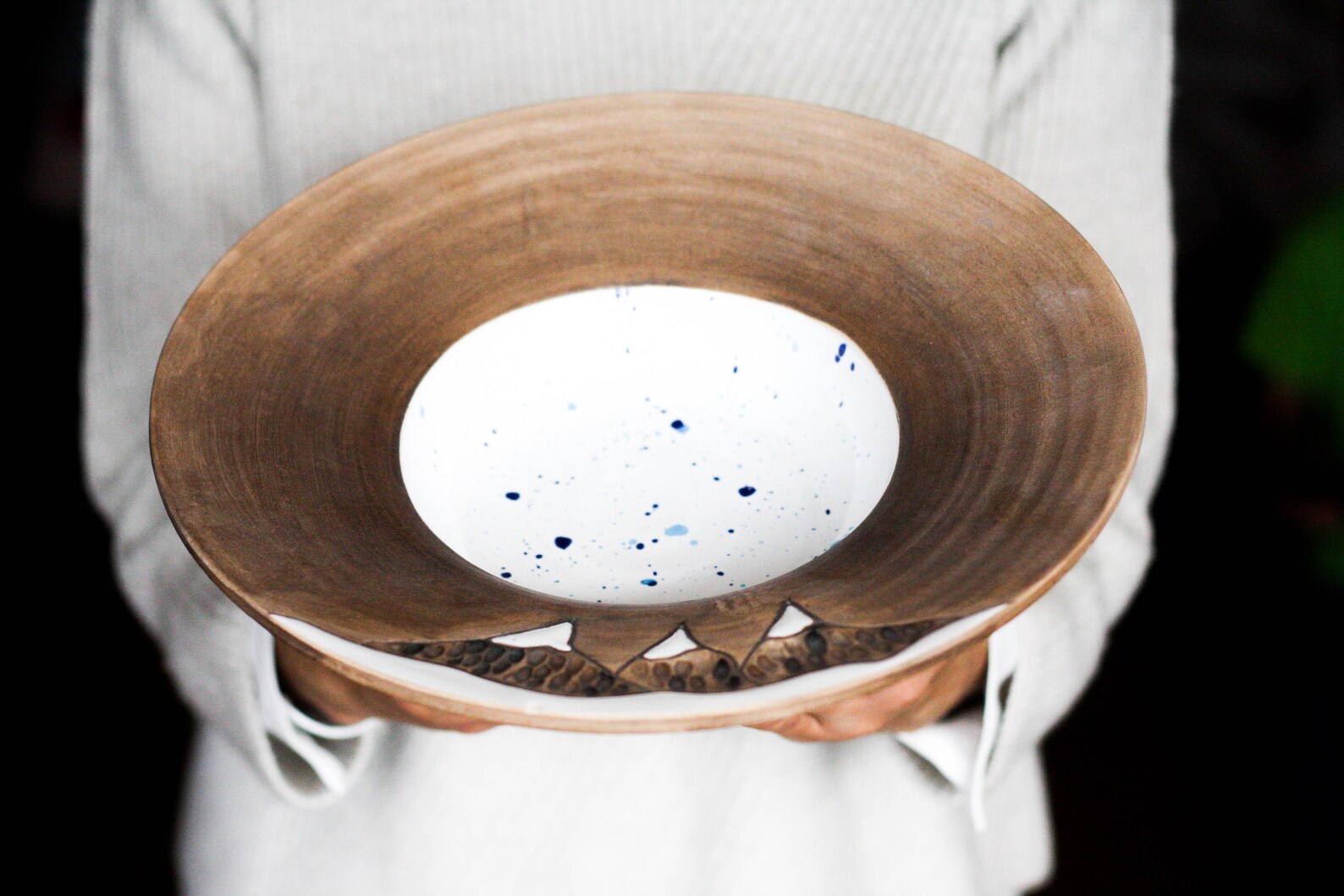 Snowy Mountains Bowl Pottery Bowl Ceramic Bowl Hiker Gift - Etsy