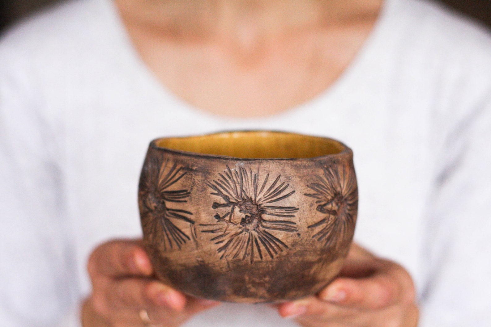 Blossom Bowl Handmade Bowl Flower Bowl Floral Bowl Ceramic - Etsy
