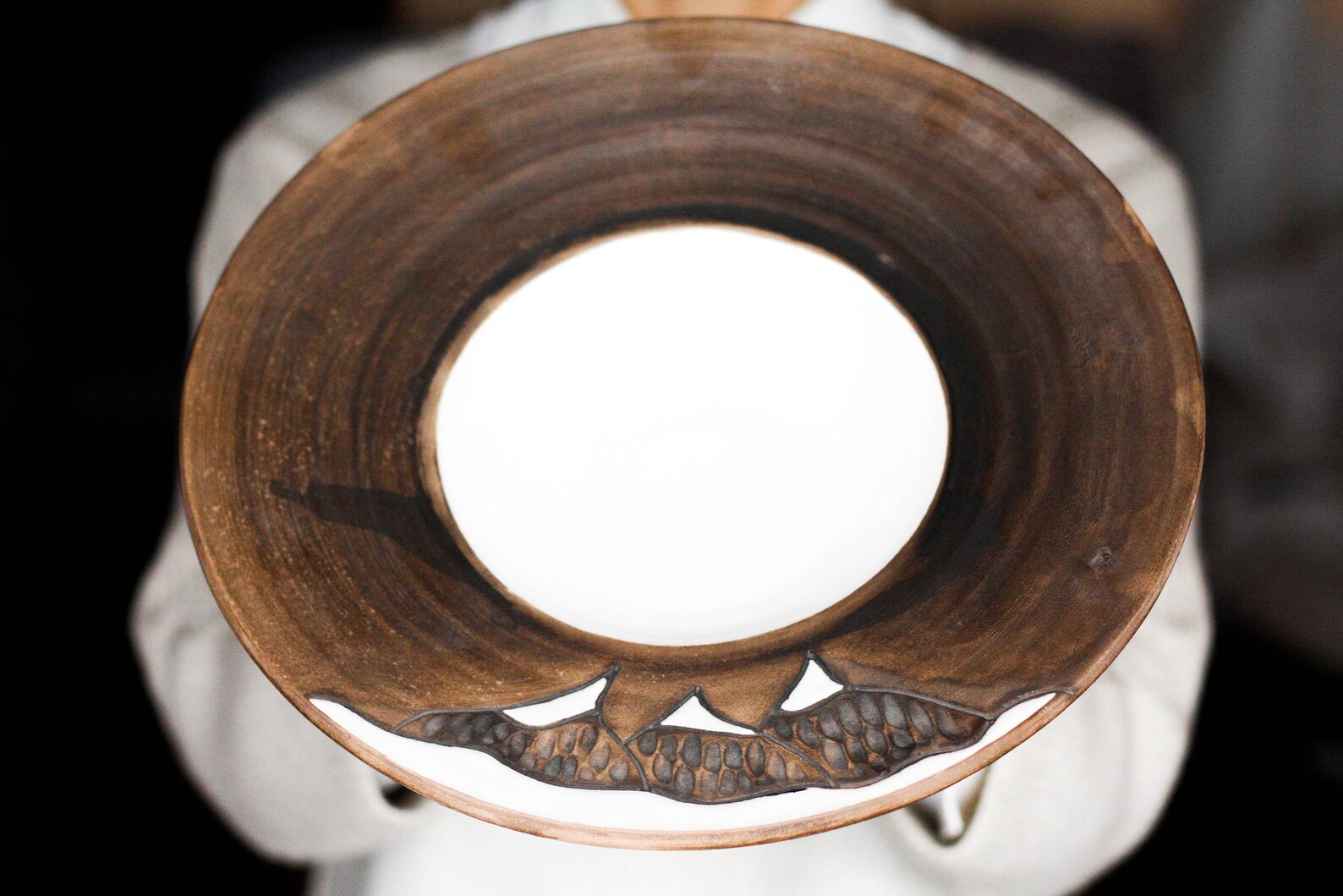 Snowy Mountains Bowl Pottery Bowl Ceramic Bowl Hiker Gift - Etsy