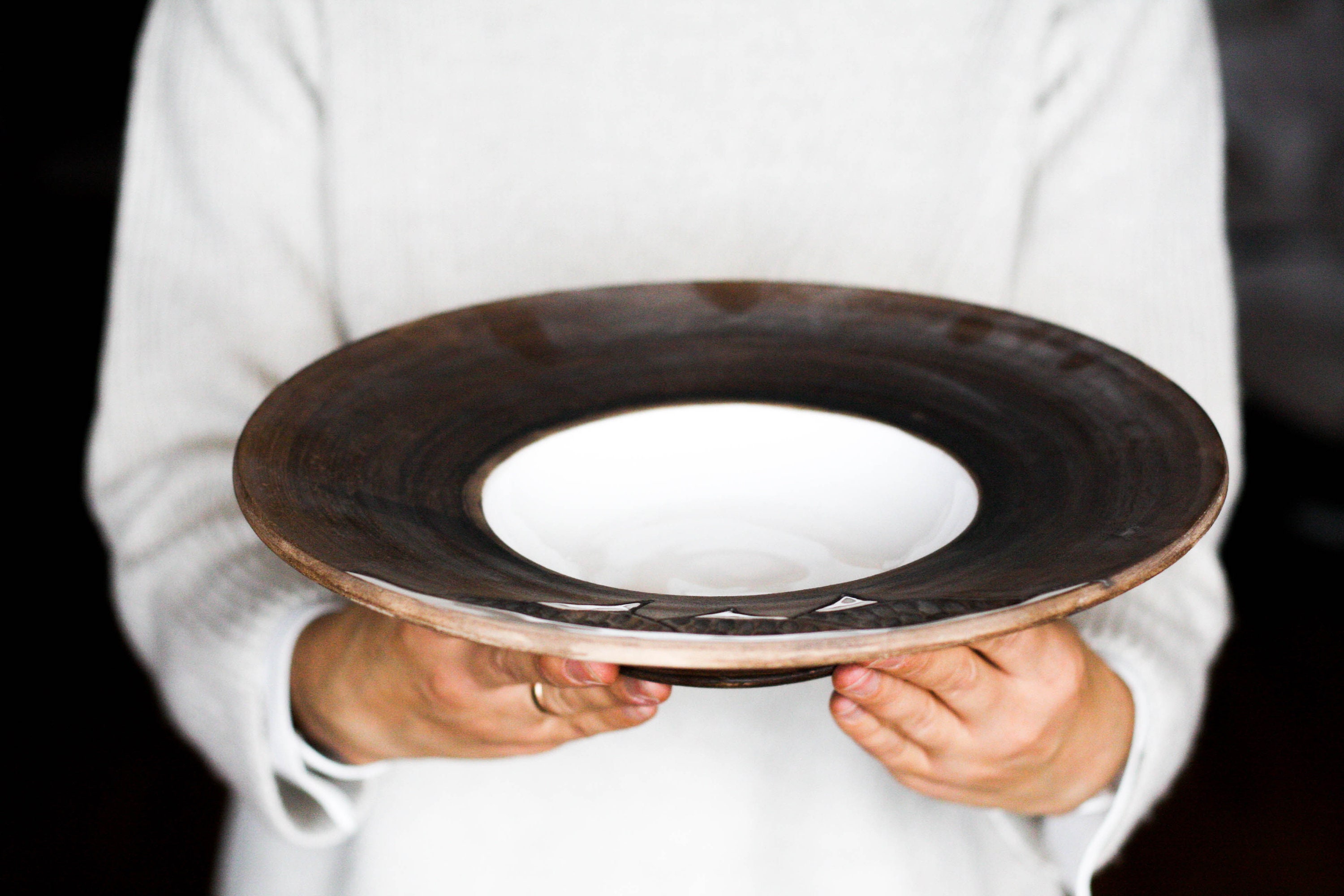 Snowy Mountains Bowl Pottery Bowl Ceramic Bowl Hiker Gift - Etsy