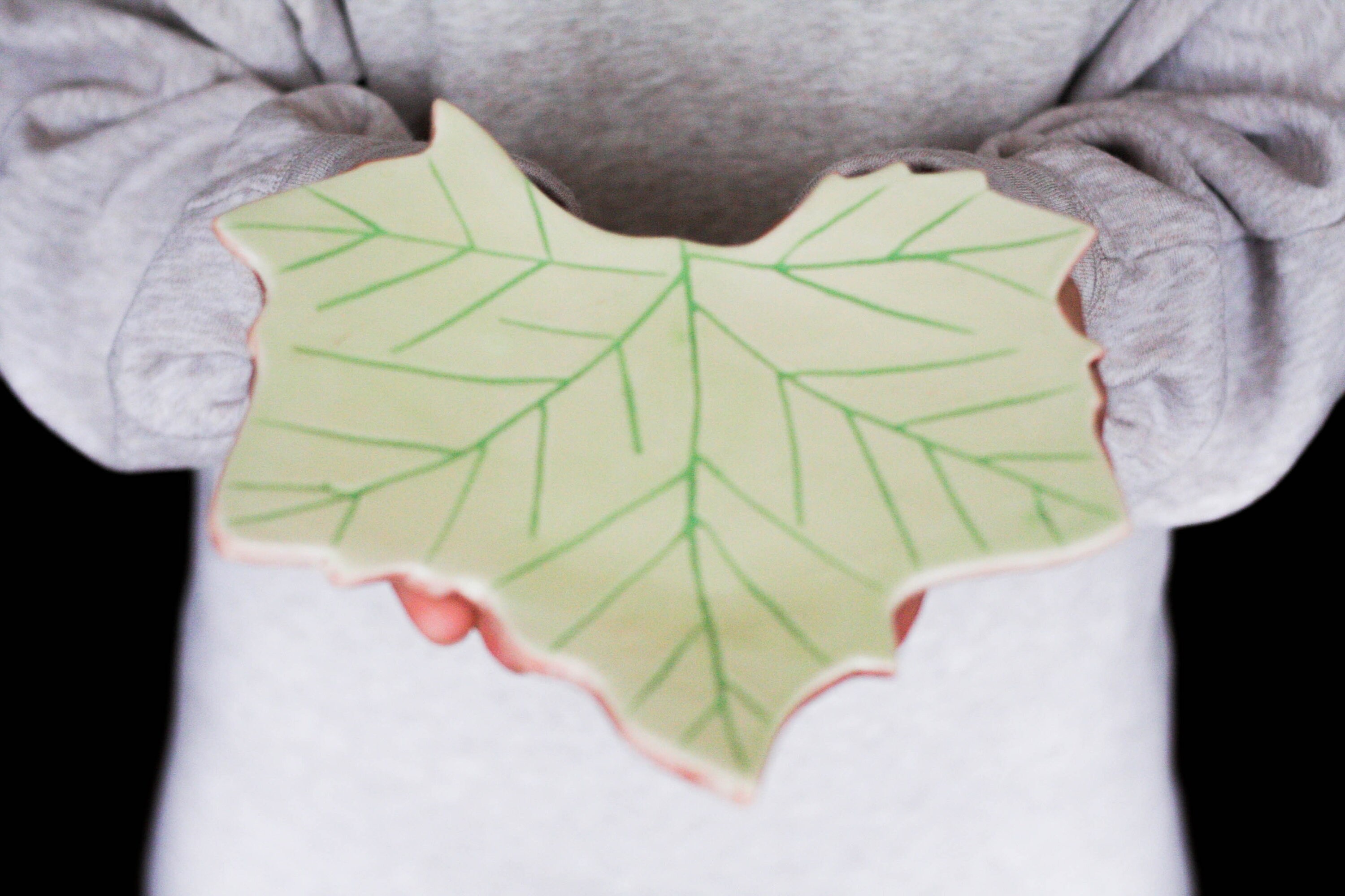 Maple Leaf Plate Nature Plate Forest Plate Pottery Plate - Etsy UK