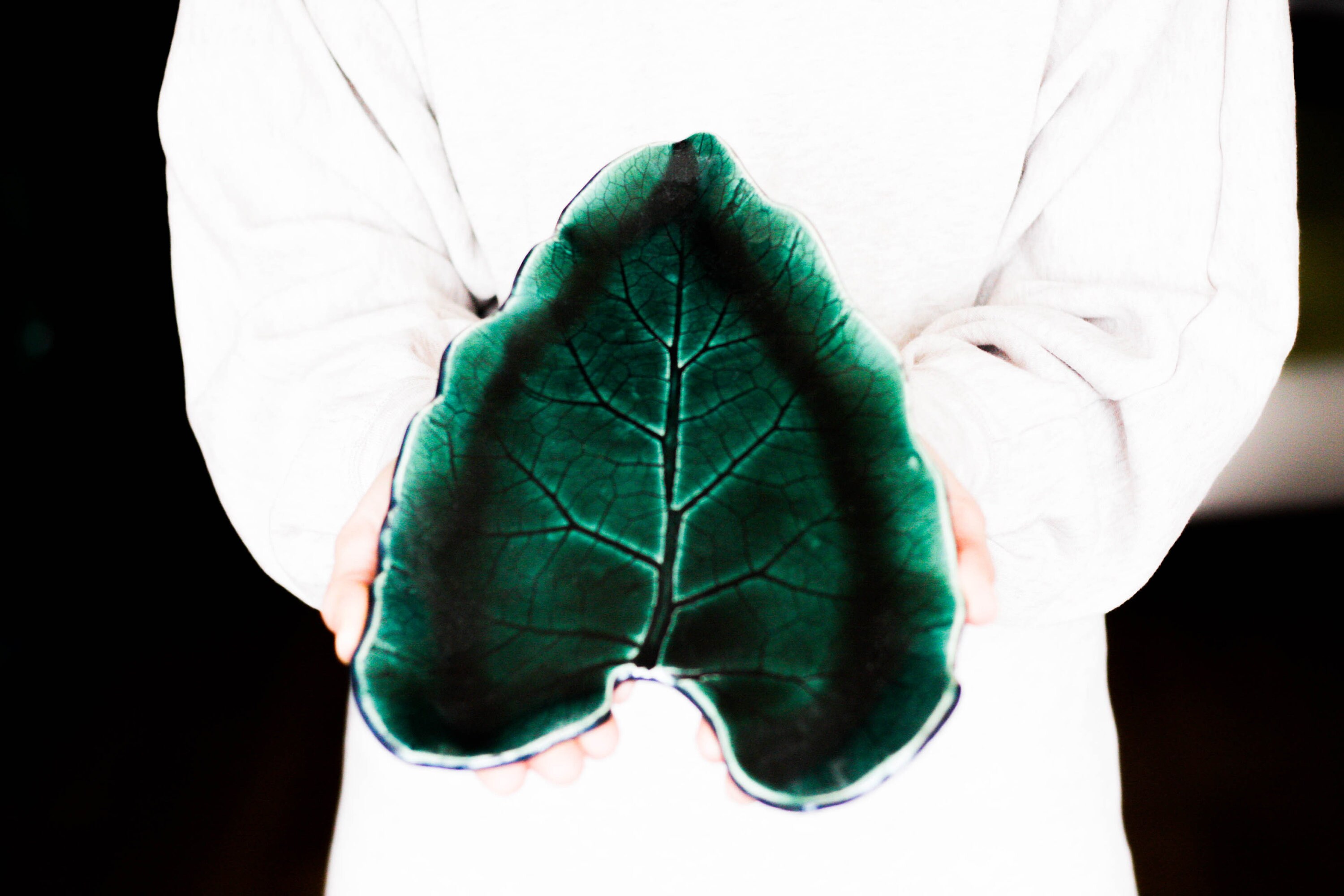 Large Plate Serving Plate Leaf Plate Nature Plate Botanical | Etsy