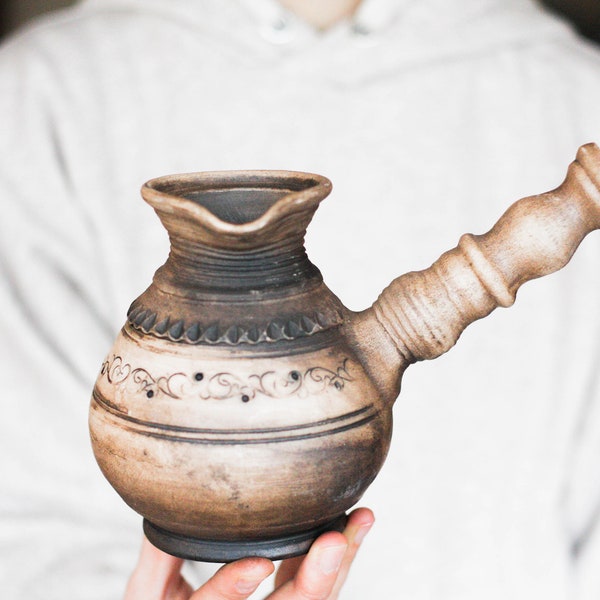 Pottery Coffee Pot - Etsy