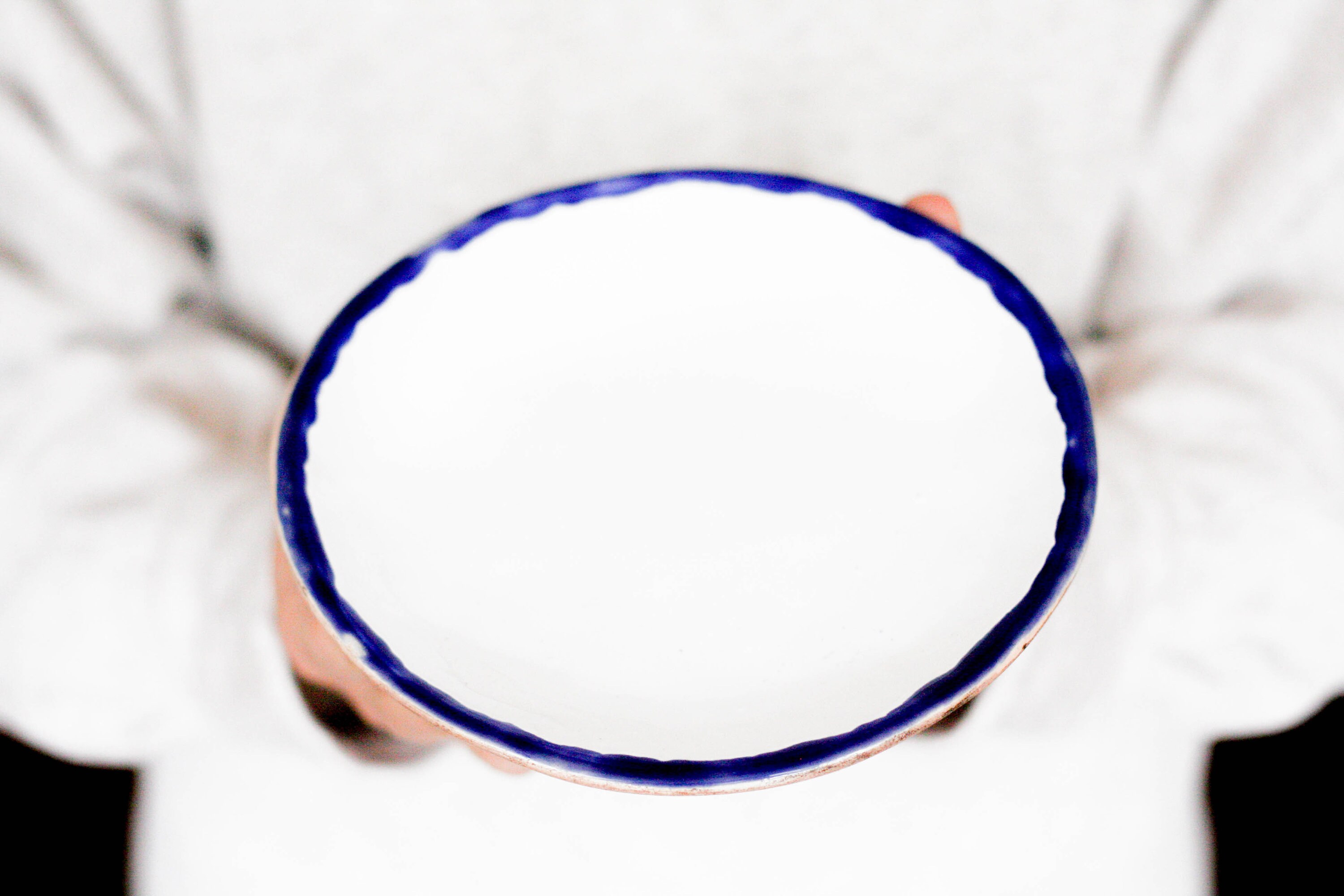 Blue plate Color plate Small Plate Pottery plates Ring plate | Etsy